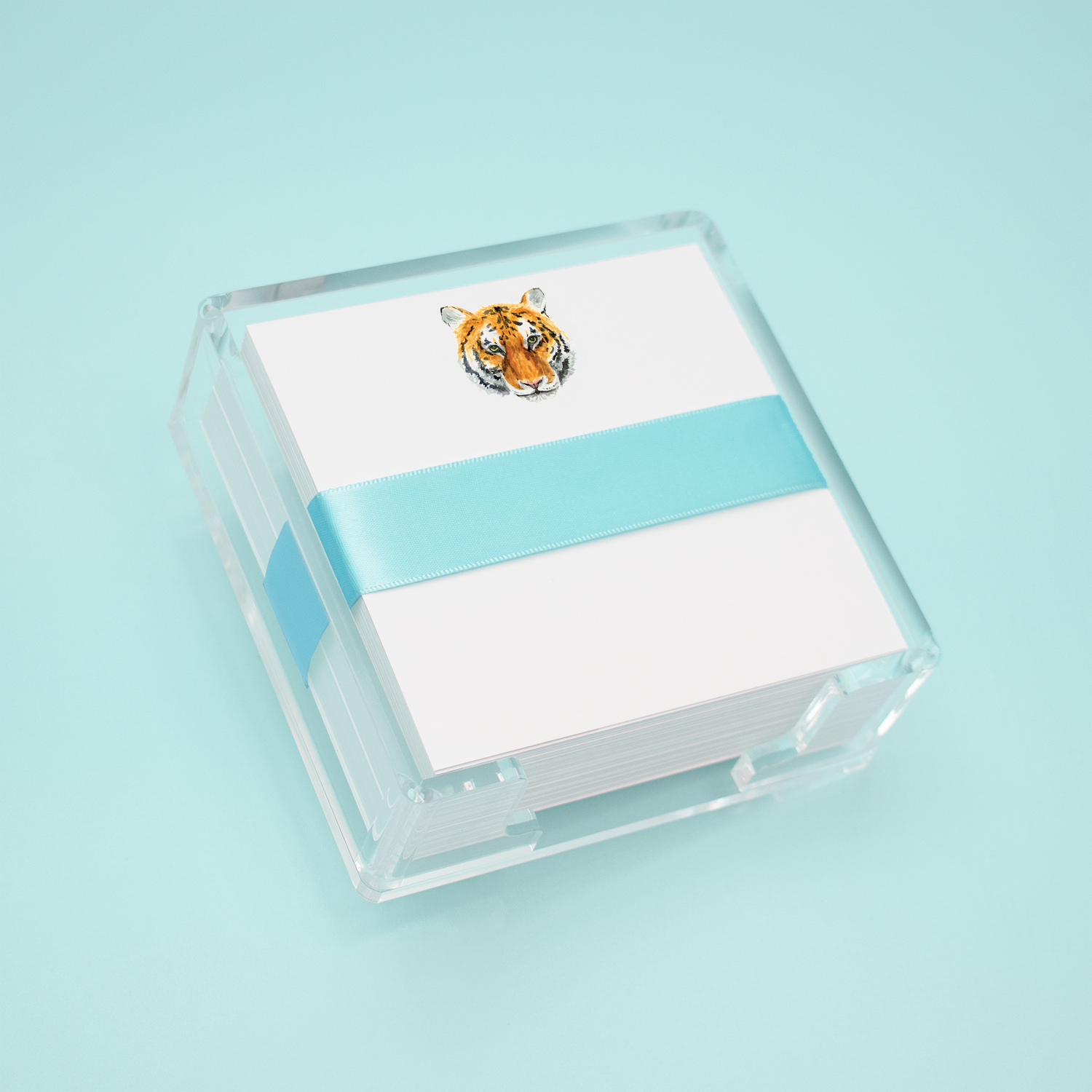 Tiger Face Square Desk Set – Taylor Paladino
