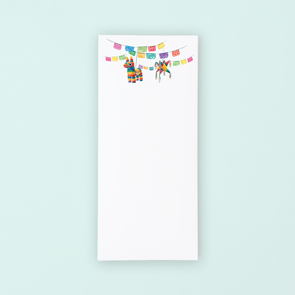 Fiesta Pinatas Notepad | Fiesta Themed Gift – Taylor Paladino