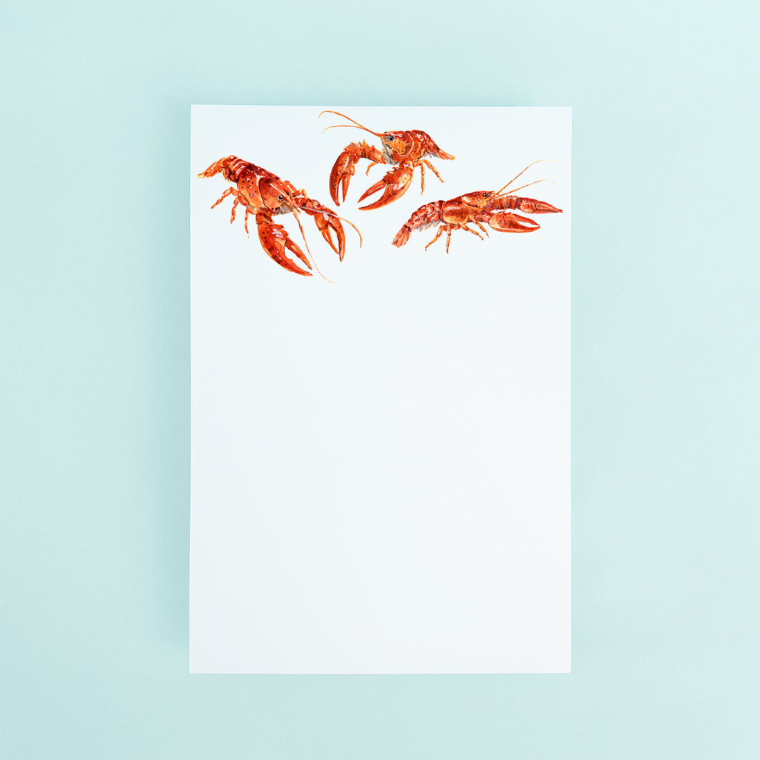 Crawfish Trio Notepad | Crawfish Stationery – Taylor Paladino