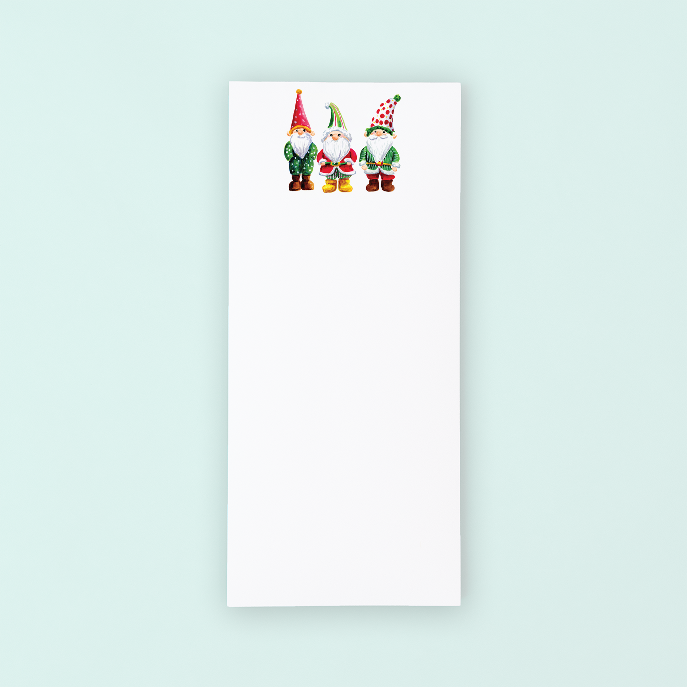 Gnomes Lists Notepad | Tradtional Holiday Stationery – Taylor Paladino