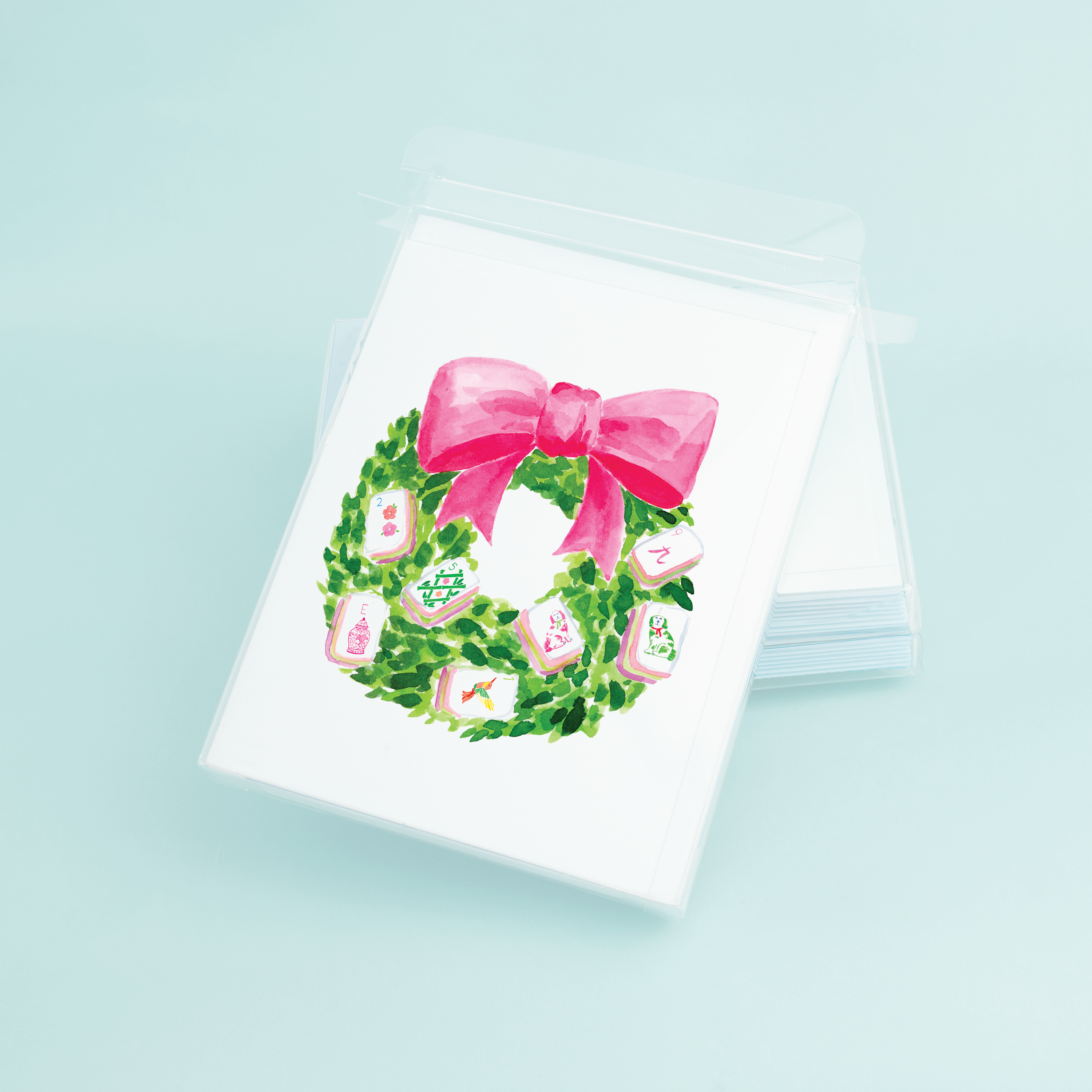 Mahjong Wreath – Taylor Paladino