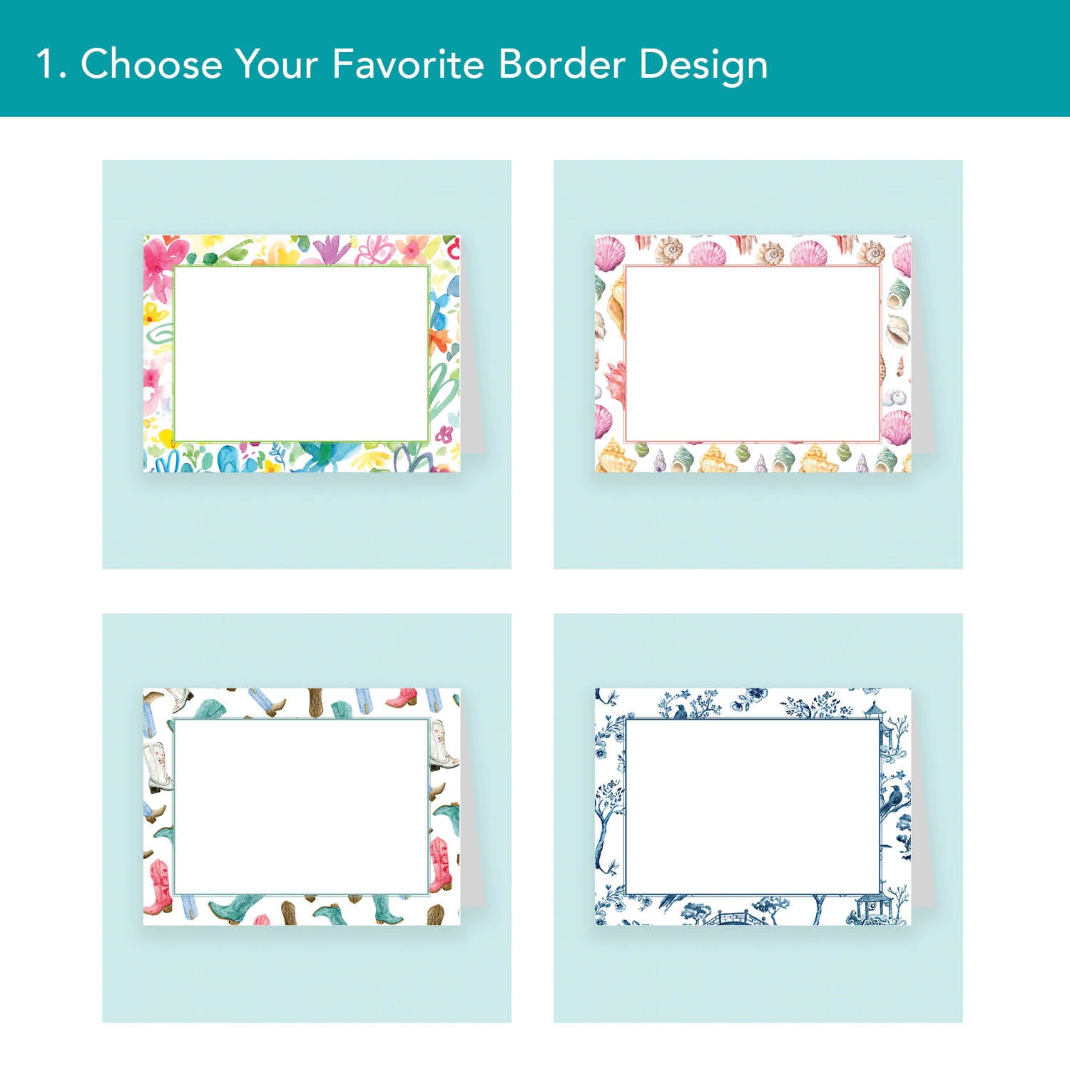 Bordered Horizontal Card – Taylor Paladino