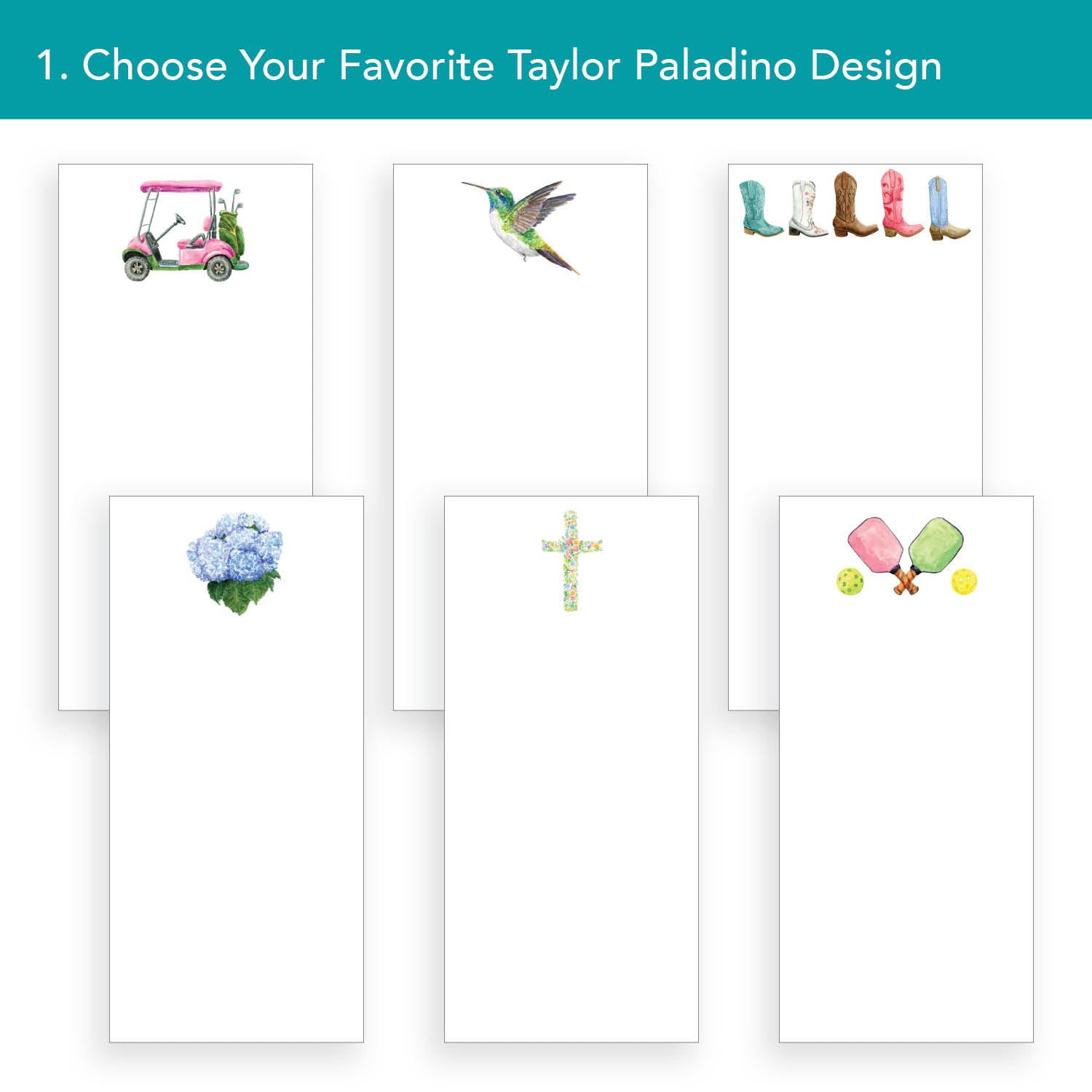 Custom List Pad – Taylor Paladino